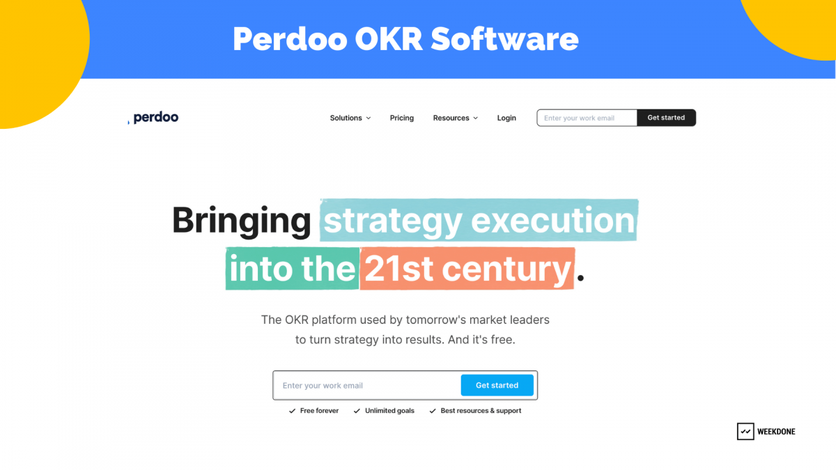 OKR: The Ultimate Guide to Objectives & Key Results | Weekdone