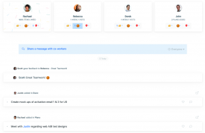 Weekly Progress Reporting – Weekdone Team Compass