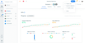 OKR Software - Track Objectives & Key Results with Weekdone